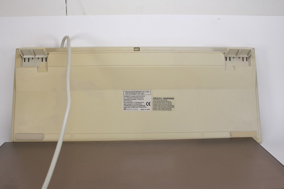 Vintage Mechanical FK-2001 Keyboard (PS/2) ALPS Switches - Some ...