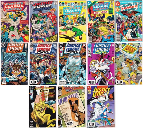 Justice League - DC ( 13 Comics, #21 - #194 + More ) ⋆ With Keys Issues ...