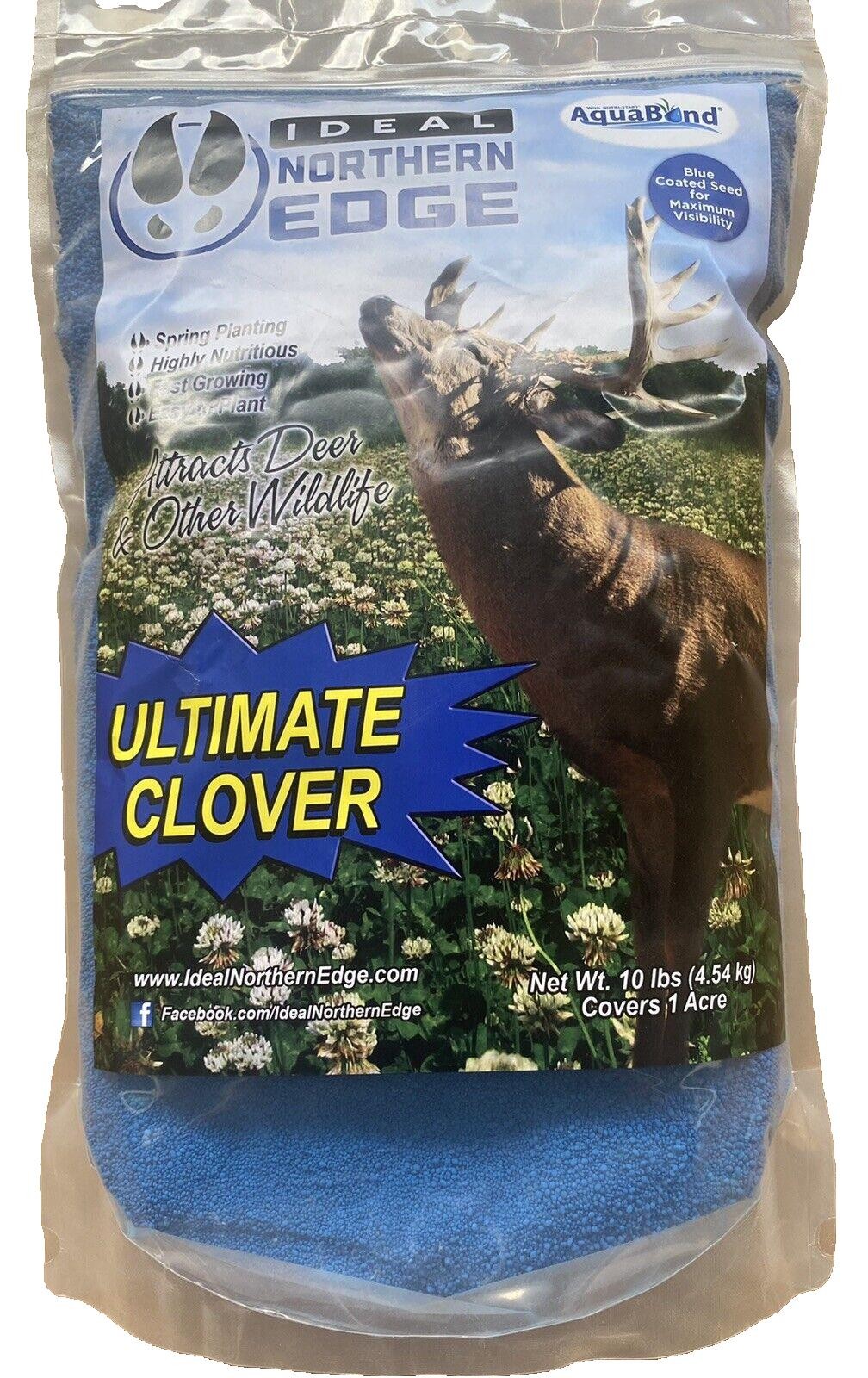 Ideal Northern Edge Ultimate Clover Food Plot Seed 10lbs 00370 | eBay