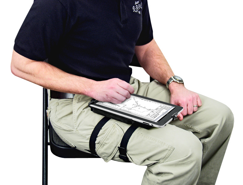 RAM iPad Leg/Body/Kneeboard Mount for iPad Mini Version 1, 2, 3 ...