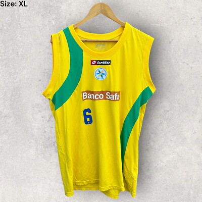 BRASIL MACCABI LOTTO TRAINING SINGLET Size XL | eBay Australia