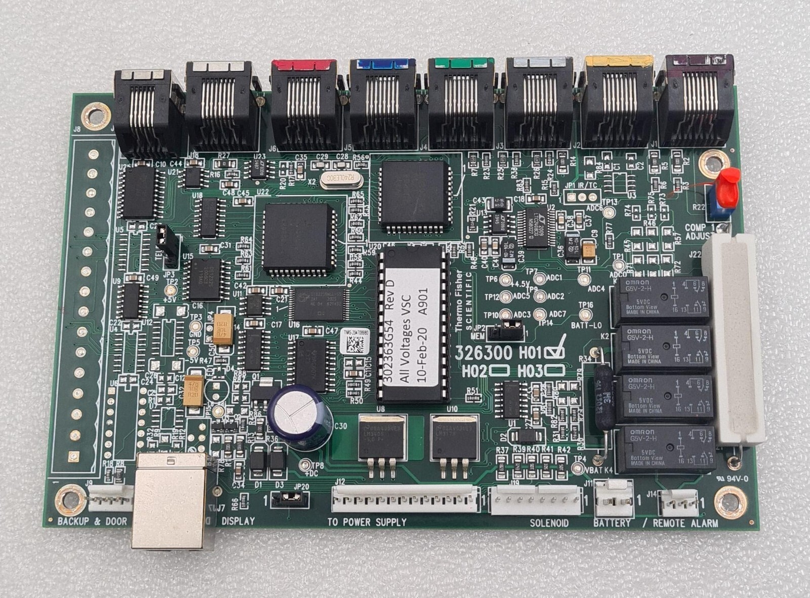 Thermo Fisher Scientific 326300H01 Signal Conditioning Board REV D 1.32 ...