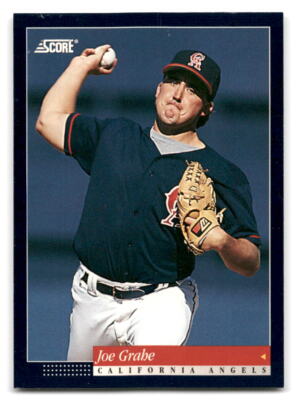 Joe Grahe 1994 Score Baseball #202 California Angels | eBay