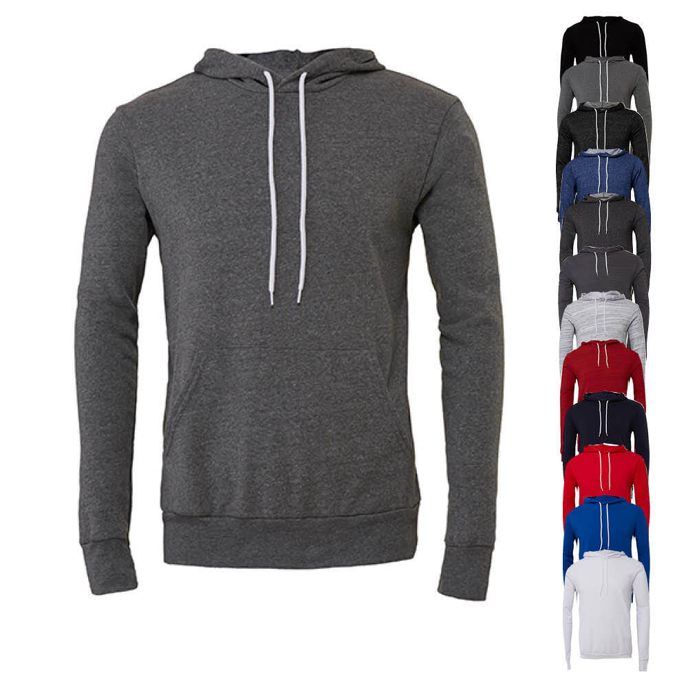 Canvas PULLOVER SWEATSHIRT Poly-Cotton Fleece Pullover Hoodie Neu ...