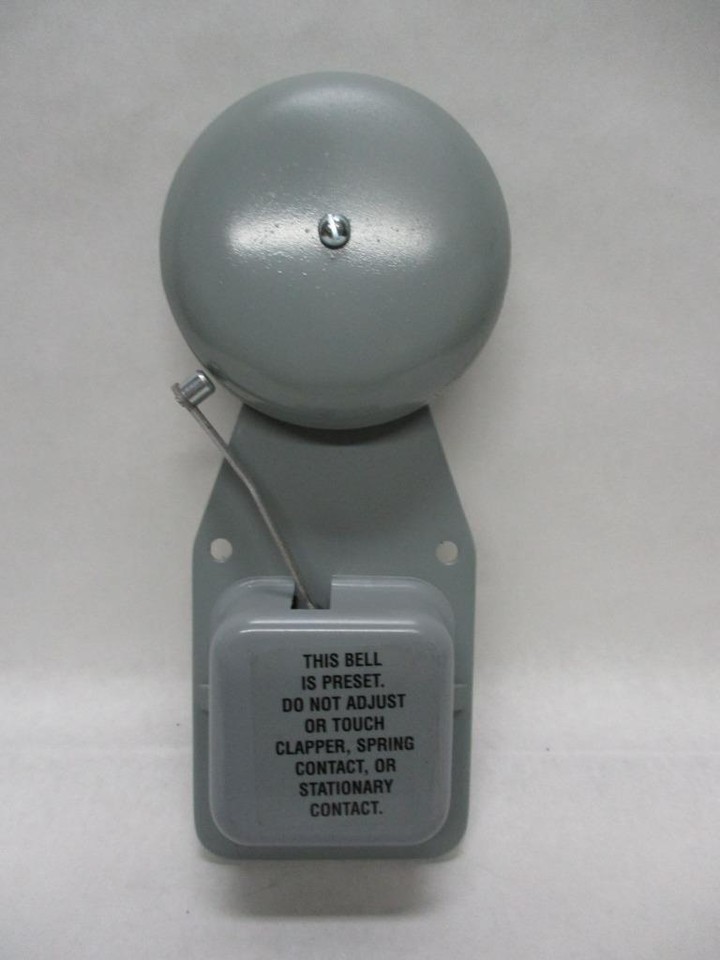 Tork Alert TA55-4 4" General Purpose Steel Warning Bell TA 55-4 | eBay