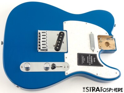 Fender Player II Modified Telecaster Tele LOADED BODY Electric Blue | eBay