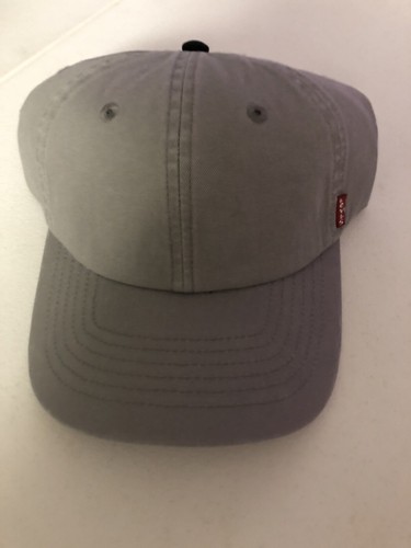 Levi's Red Tab Knit Snapback Hat Adjustable Baseball Cap Retro VTG Tan ...