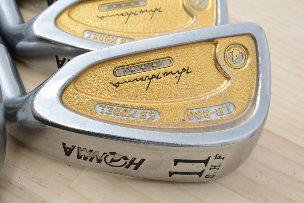 Golf Iron Set Honma LB-280 KB ProSpecial TYPE-T 3 stars 9pcs 3-11 JAPAN ...