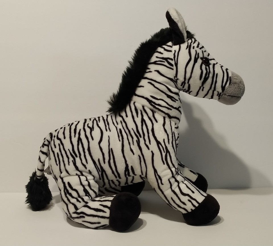 Wildlife Artist Conservation ZEBRA Plush 12" Soft Stuffed Animal Toy ...