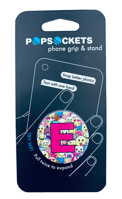 PopSockets Letter “E” Alphabets Phone Grip PopSocket Pop Socket | eBay