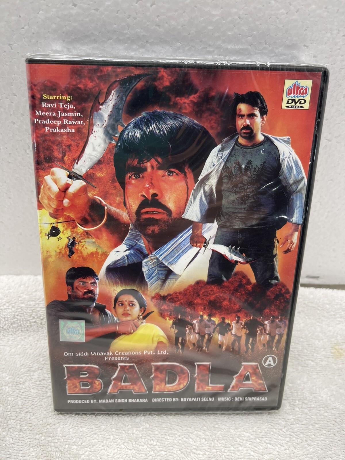 Badla DVD ravi teja meers jasmin bollywood movie | eBay