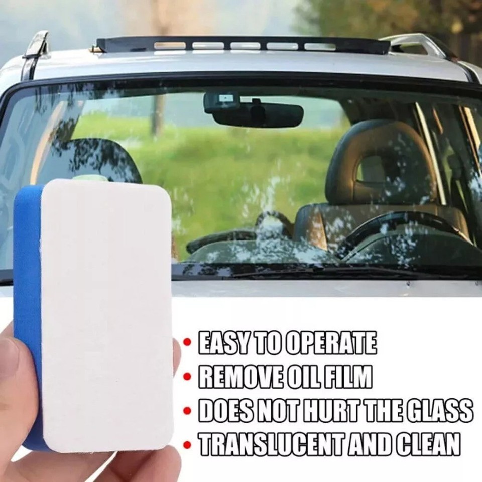 Windshield Cleaning Sponge Wiper for Car Glass Oil Film Removal and ...