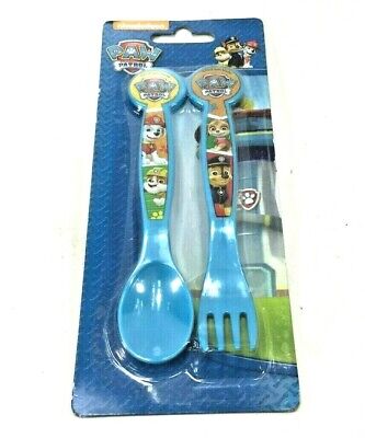 DISNEY PAW PATROL KIDS SPOON & FORK CUTLERY SET . ZAK DESIGNS | eBay