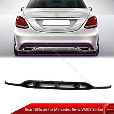 Mercedes-Benz C Class W205 Rear Bumper Diffuser P/n A2058855703 Ref ...