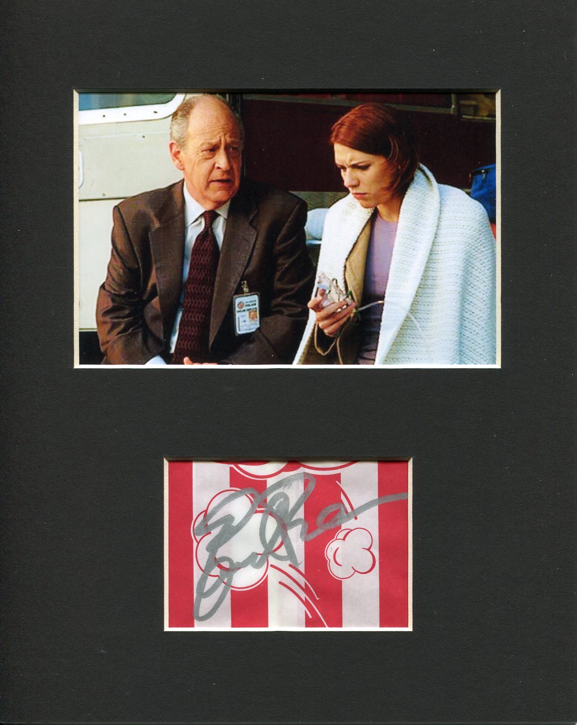 Earl Boen Terminator Dr Silberman Signed Autograph Photo Display W ...