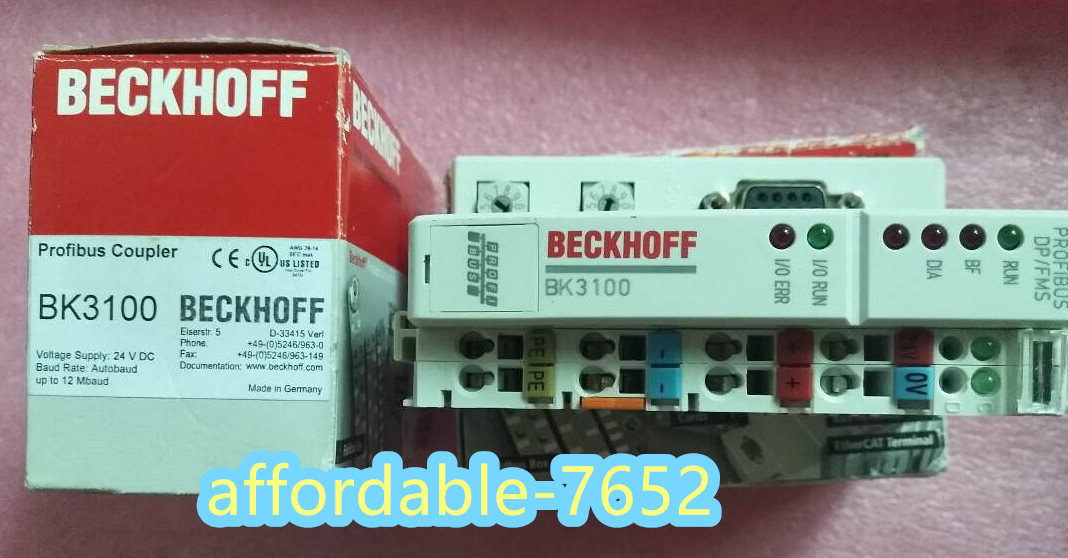 BK3100 Modules beckhoff BK3100 Brand New By DHL or Fedex Fast Shipping ...