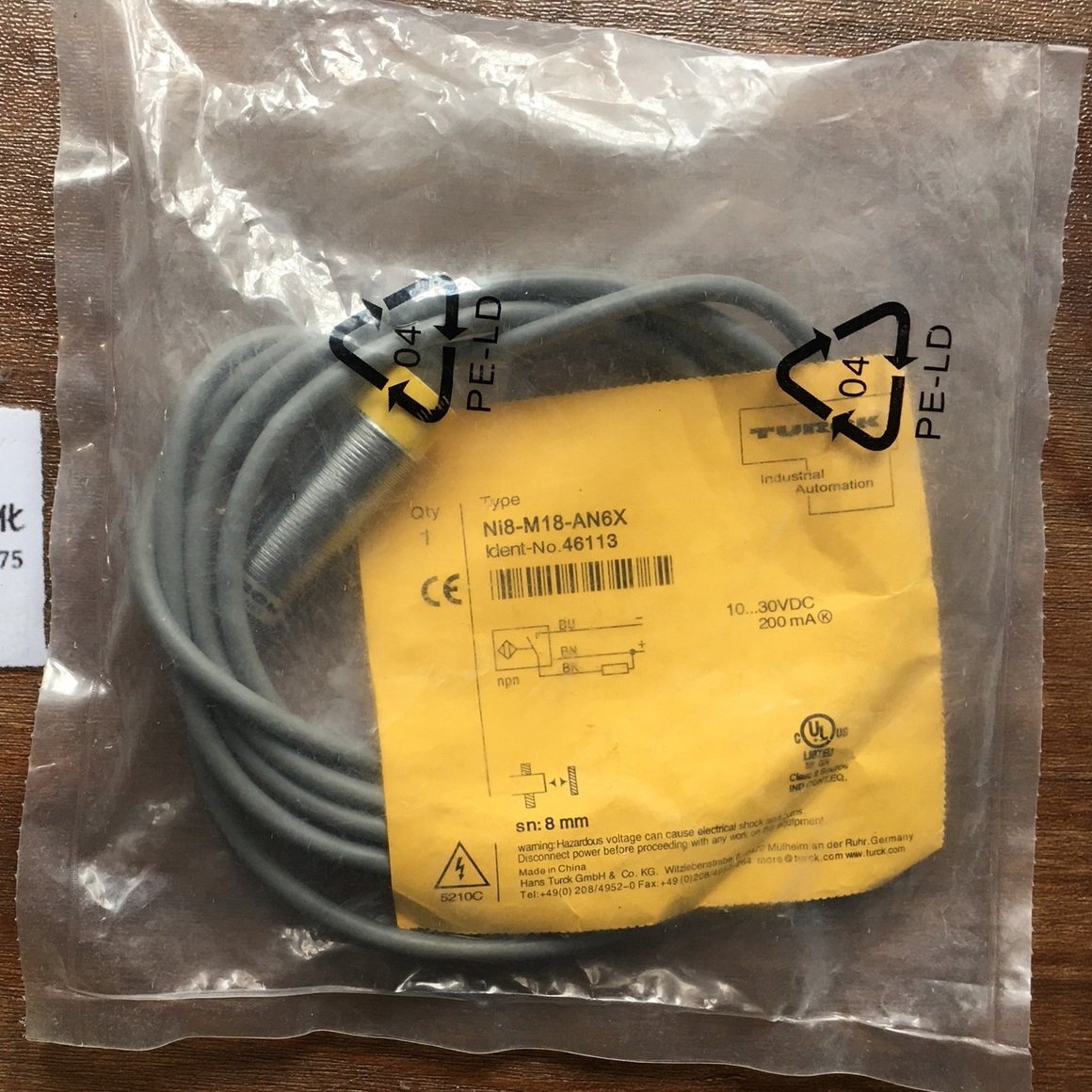 1pcs New TURCK proximity switch Ni8-M18-AN6X SPOT STOCKS | eBay