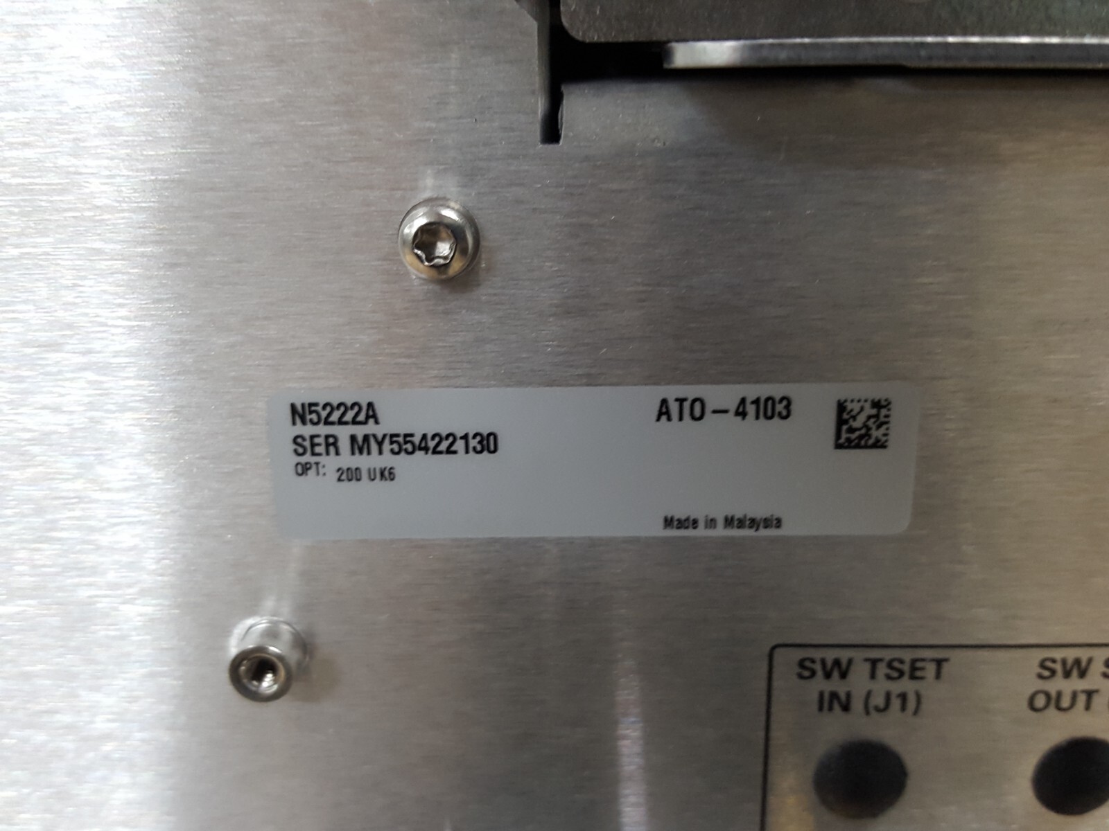 Keysight N5222A: 26.5GHz PNA Network Analyzer (Opt. 200 P02, with ...