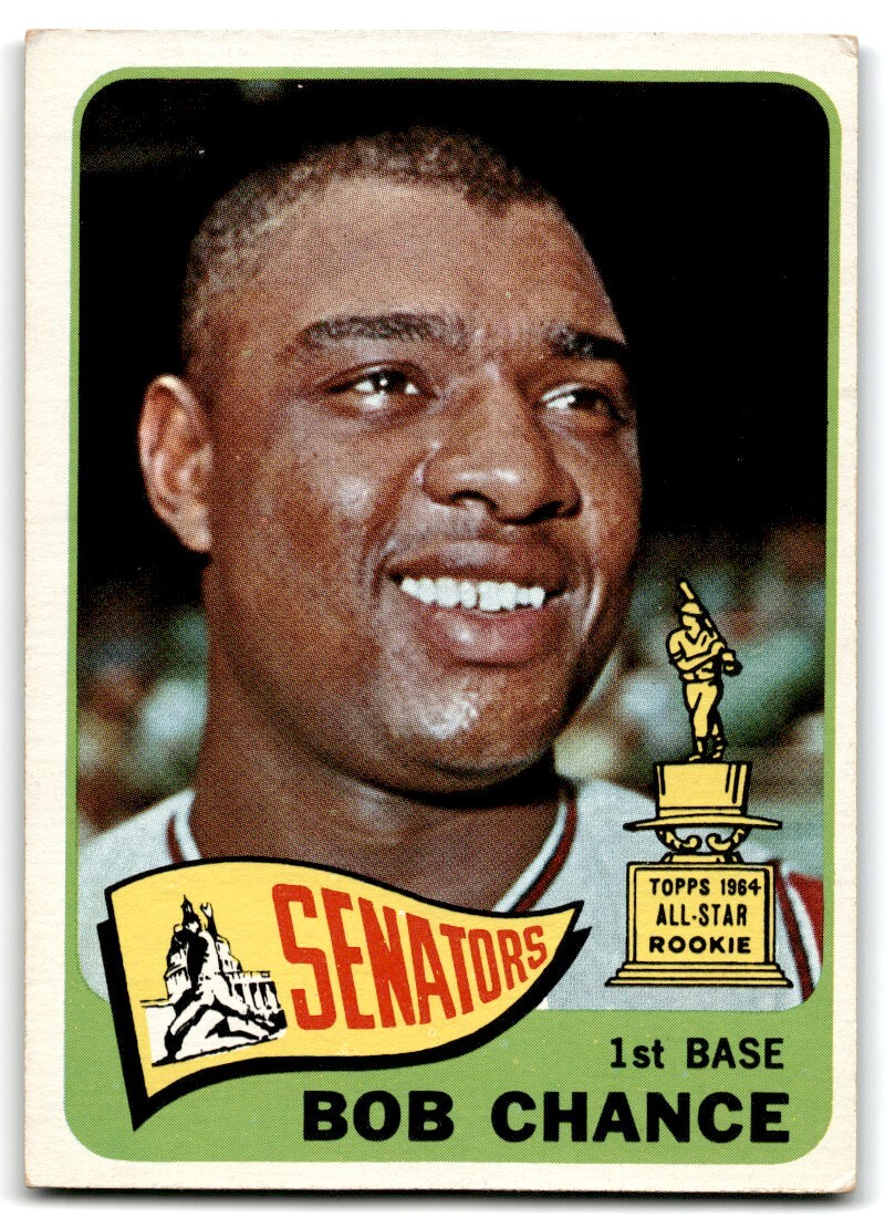 1965 Topps Bob Chance Baseball Cards #224 | eBay
