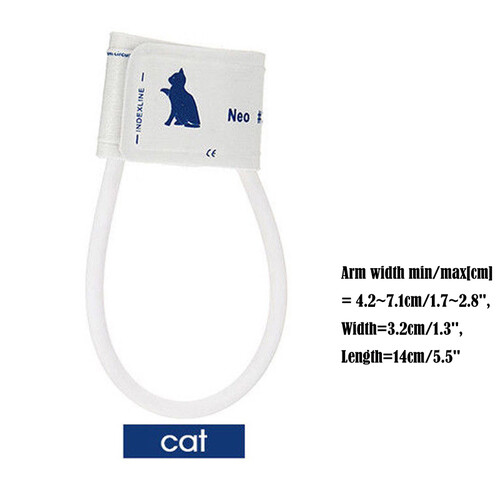SALE Animals Pet Disposable NIBP Blood Pressure Cuff fit For Cat ...