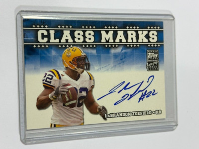 2003 Topps Draft Picks & Prospects CM-LT LaBrandon Toefield Class Marks ...