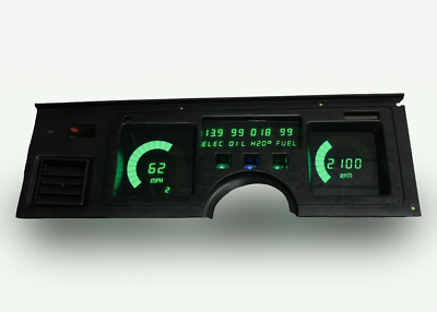C3 Corvette 1984-1989 LED Digital Dash Gauge Instrument Cluster Direct ...
