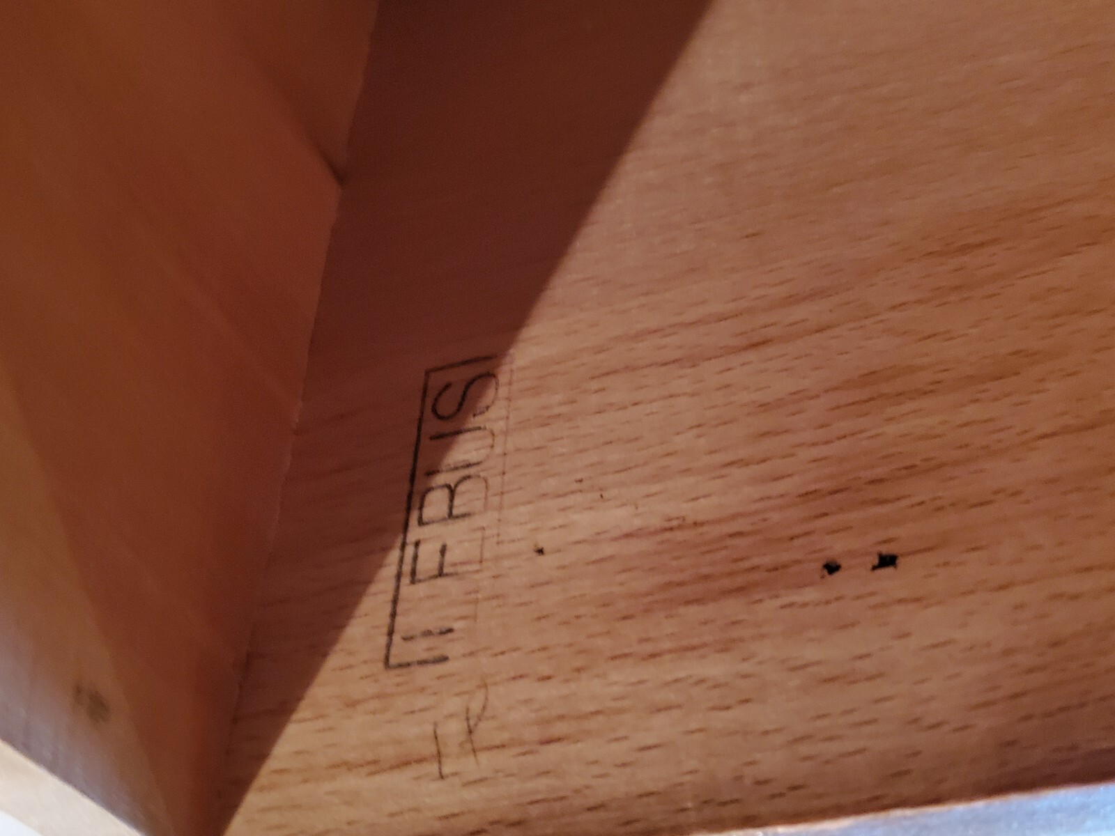 Antique Harris Lebus Art Deco Walnut Vanity (1920's-1930's) | eBay