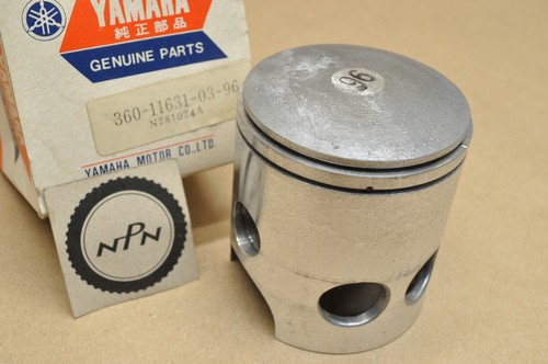NOS Yamaha 1973-75 RD350 Standard Size Piston 360-11631-03-96 | eBay