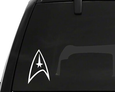 2 x Star Trek Vinyl Sticker Decal (5.5" x 3.5") - Apple Laptop Car ...