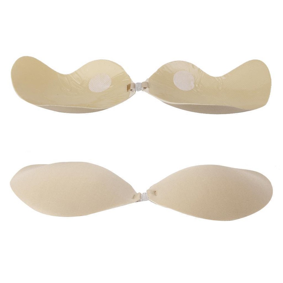 Silicone StickOn Push Up Strapless Invisible Backless Bra (BUY4 GET 5th ...