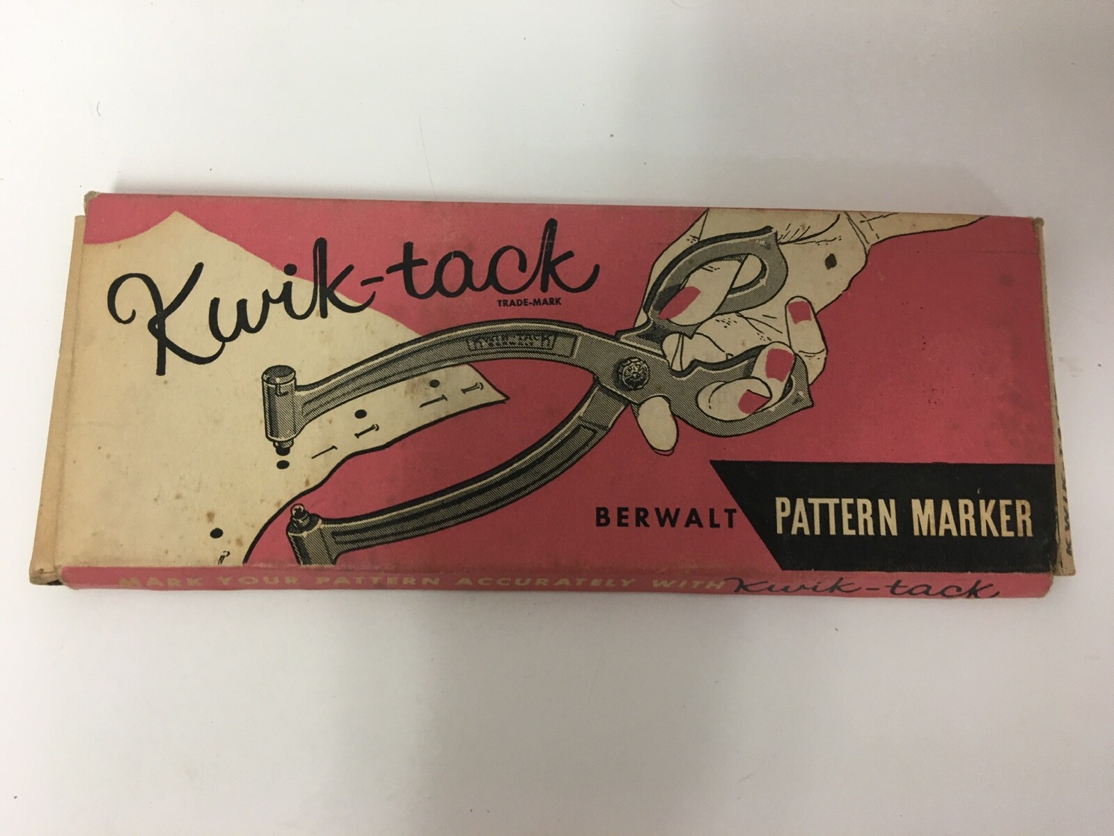 Vintage Berwalt Kwik-Tack Pattern Marker | eBay
