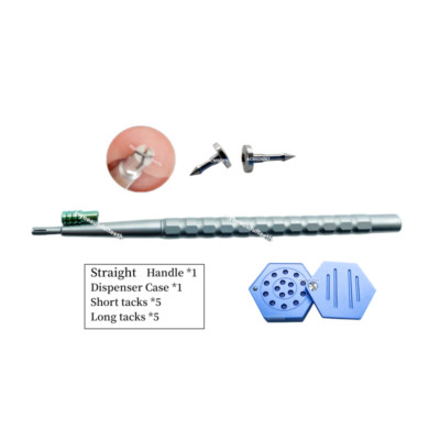 12-Pcs Dental GBR Bone Tack Pins Membrane Fixation Pin TAC Catcher ...