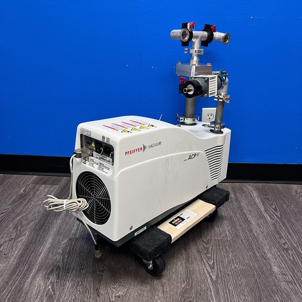 Pfeiffer Alcatel Adixen ACP40 ACP 40 Vacuum Pump Dry Scroll V8SACSGZMF ...