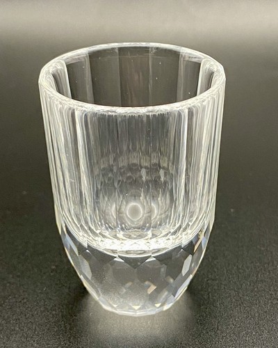 VTG Swarovski Crystal SCHNAPPS / CORDIAL GLASS W/ Block Logo, Made In ...