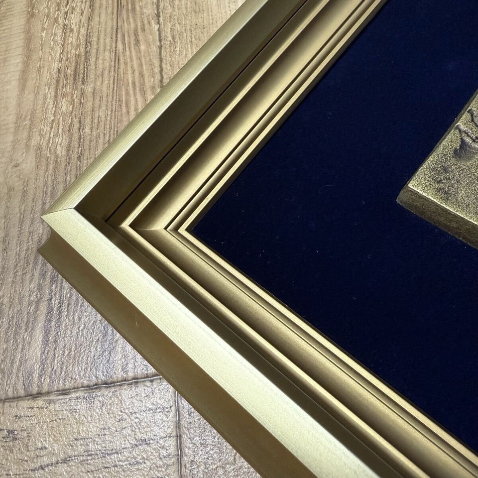 Seibo Kitamura Bronze Relief Plaque Tenchi Yujo | Japanese Sculpture ...