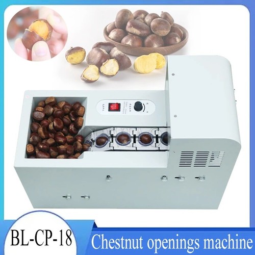 Electric Chestnut Shell Opening Machine Hazelnut Slitting Opener Mouth ...