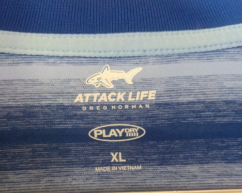 Greg Norman Attack Life shirt xl | eBay