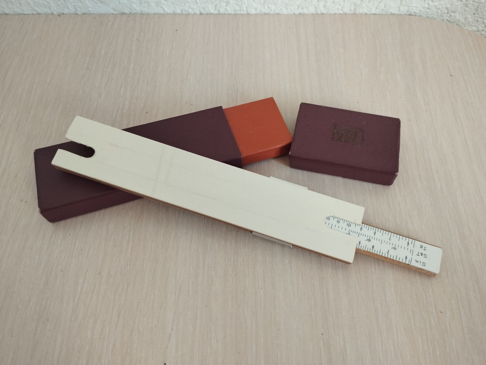 RARE Vintage USSR Soviet MINI LOGARITHMIC SLIDE RULER 1968's KLPZ – La ...