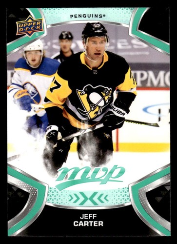 Jeff Carter Pittsburgh Penguins 2021-22 Upper Deck MVP #52 | eBay