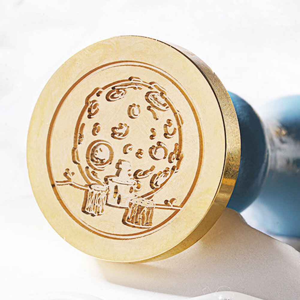Cosmic Planet Series Stamp Head Round for Wedding DIY Custom ...