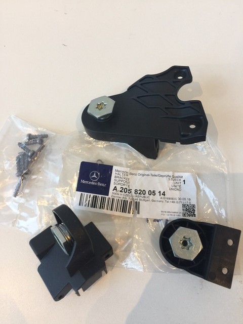 OEM MERCEDES BENZ C W205 Left Headlight RS Bracket Repair Kit ...