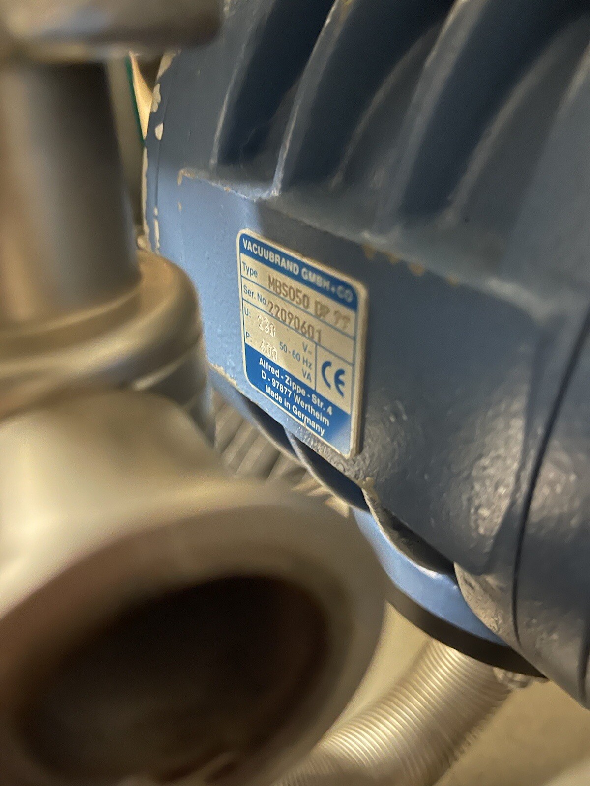 Vacuubrand MBS 050 BP 99 Flender ATB Loher RBFO.25/2-7R Diaphragm ...