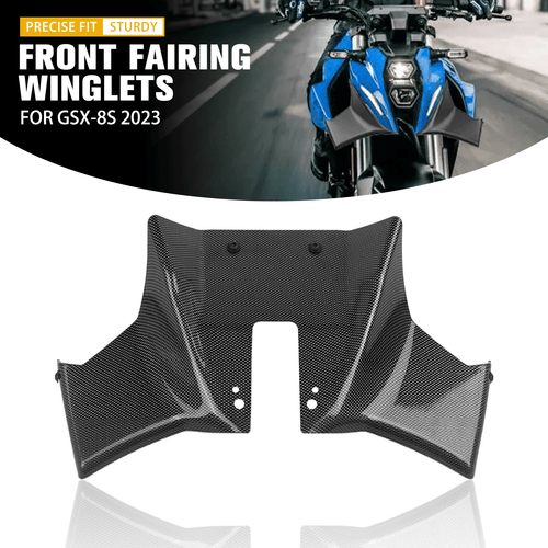 Front Spoiler Frontal Downforce Winglets Deflector For Suzuki GSX-8S ...