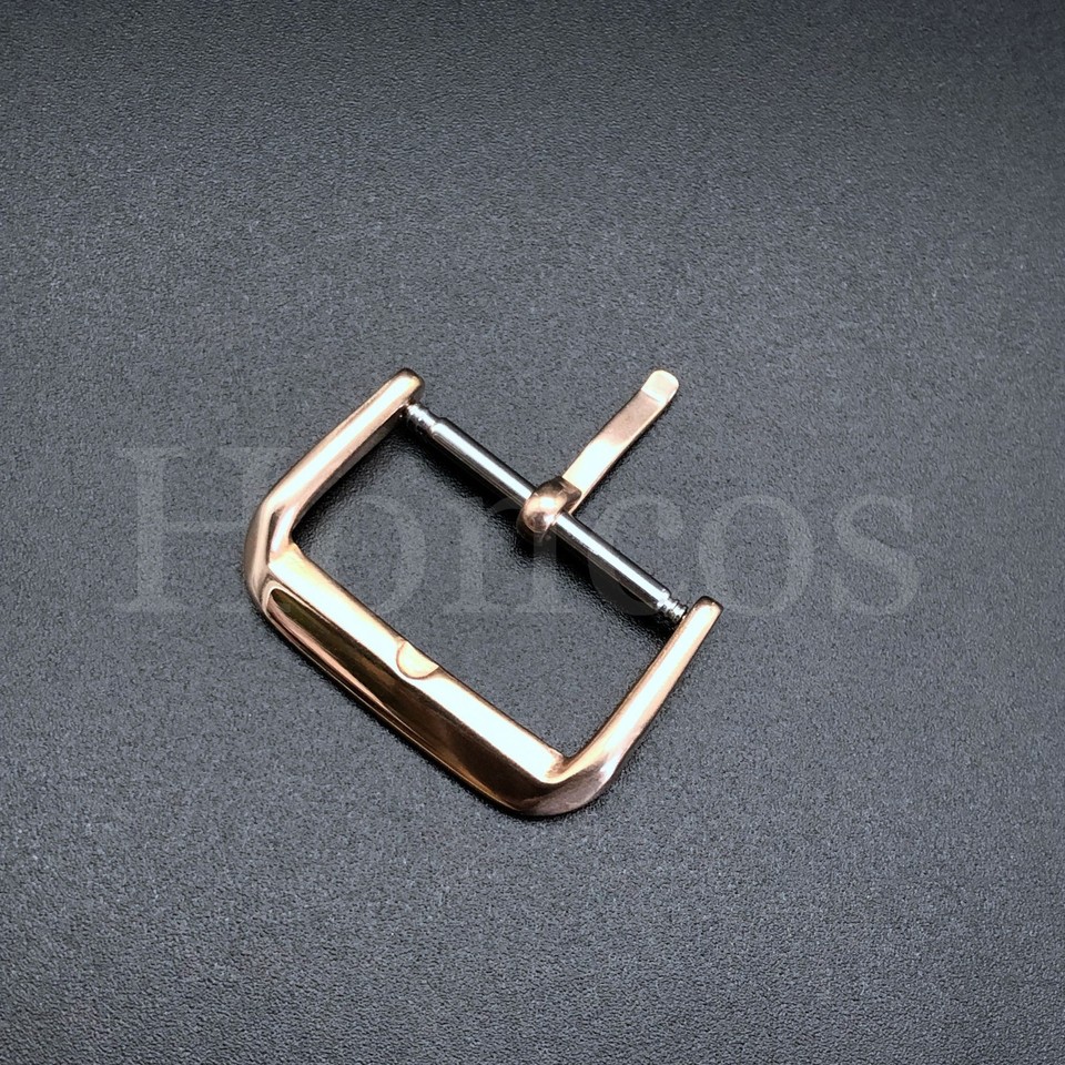 20 MM Pre V Spring Bar Pin Buckle Clasp Watch Leather Rubber Strap ...