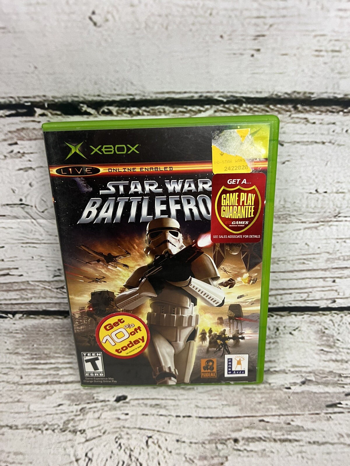 Star Wars: Battlefront (Microsoft Xbox, 2004) Complete With Manual ...