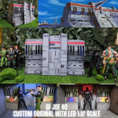 G.I. Joe HQ With L.E.D. Light And 21 Images - 1:12, 6" Scale, Gi Joe ...