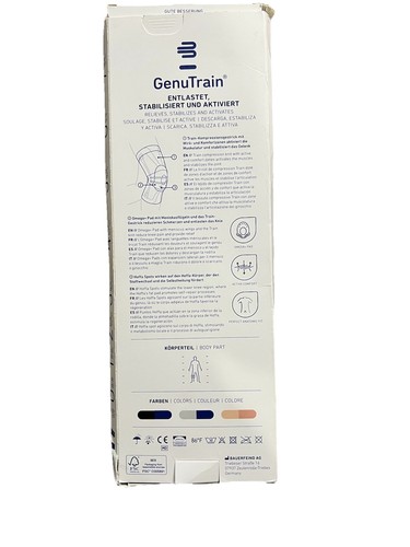 Bauerfeind GenuTrain Knee Support Brace - Size 0 - Color Beige - New ...
