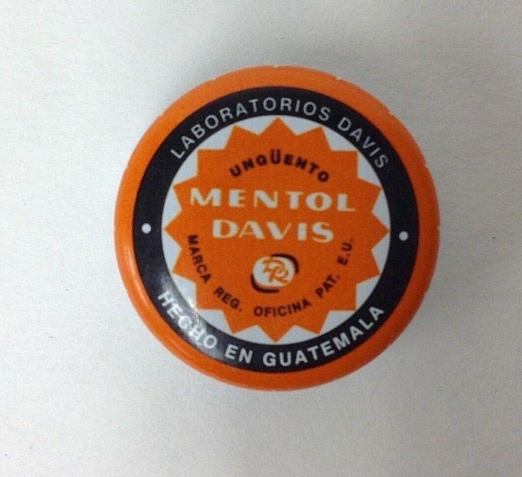 24 pak POMADA MENTOL DAVIS 1.77gr °HECHO EN GUATEMALA° 💯