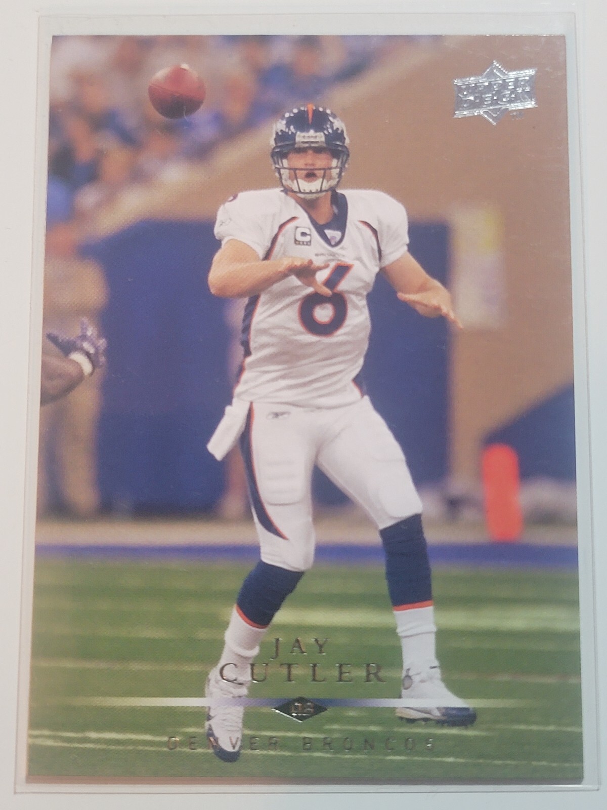 JAY CUTLER 2008 Upper Deck #58. BRONCOS | eBay