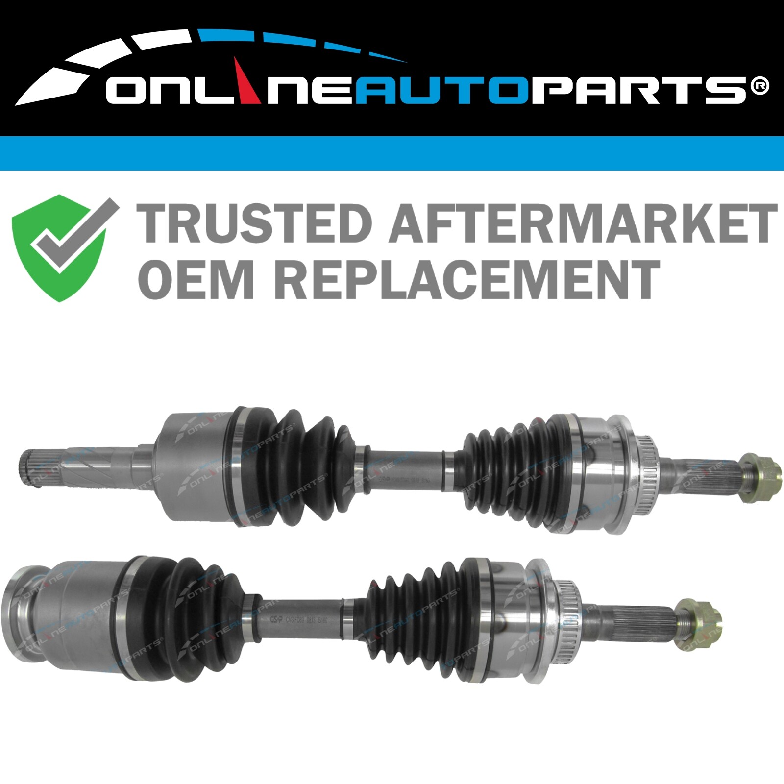 Front CV Drive Shafts for Ford Ranger PJ PK Mazda BT50 WEAT 3.0 4X4 07 ...